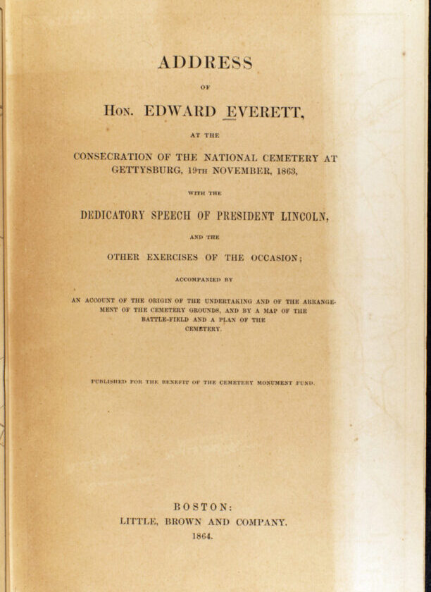 Address of Hon. Edward Everett, at the Consecration of the National ...