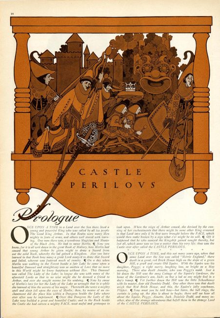 “Castle Perilous,” Collier’s Weekly – Will H. Bradley, an American ...